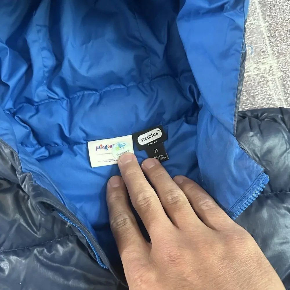 Patagonia | Jackets & Coats | Baby Boys Patagonia Hi Loft New Navy Blue ...